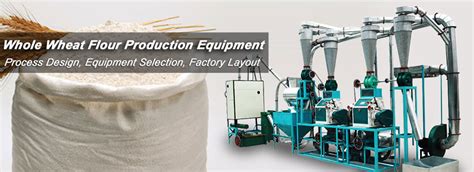 Whole Wheat Flour Production Process Factory Price Flour Production