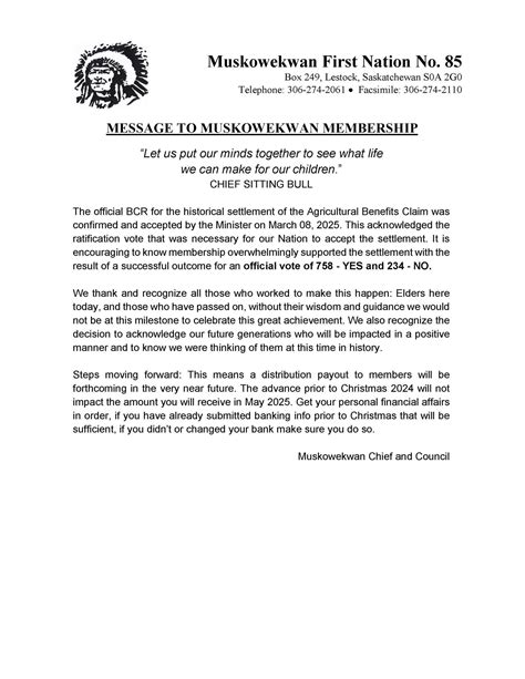 Muskowekwan First Nation