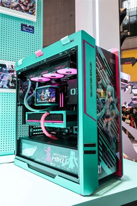 Asus Ra Mắt Bộ Pc Hatsune Miku Full Gear Từ Linh Kiện đến Thời Tran