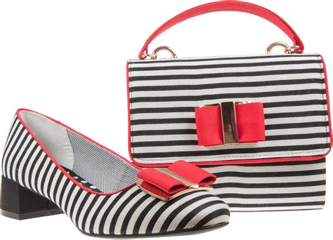 Ruby Shoo Casablanca Black Red 50133 Womens Accessories Humphries