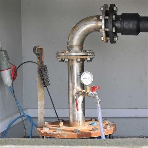 Installation Of Flange Coupling For Risers Scan Plast