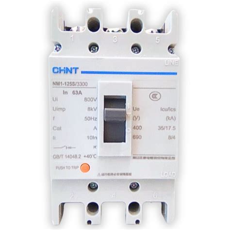 Aptomat Chint Nm1 125s3300 63a