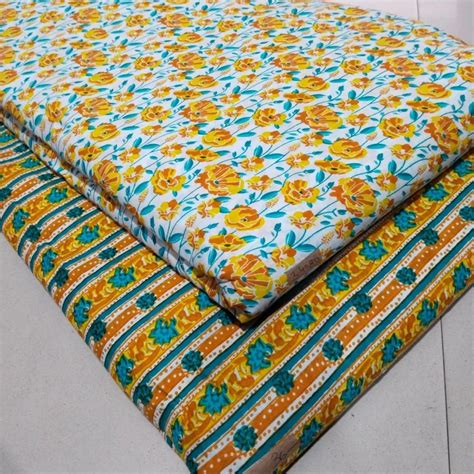 Printed Cotton Suit Fabric For Ladies Suit At ₹ 70meter Jaipur Id