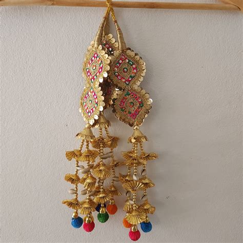 Golden Color Multicolor Kaudi Design Yellow Cart