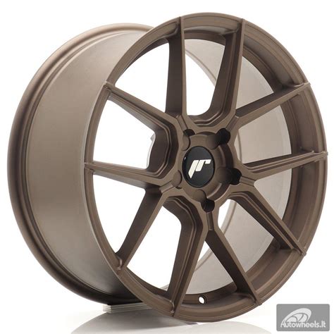 Jr Wheels Jr30 18x8 Et20 40 5h Blank Matt Bronze