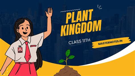 Plant Kingdom Class 11 Handwritten Notes By Master Notes 2026