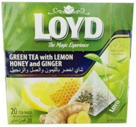 Loyd Green Tea With Mint Ginger Honey 20g