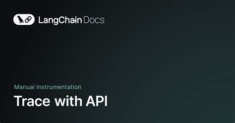 Trace With Api Docs By Langchain