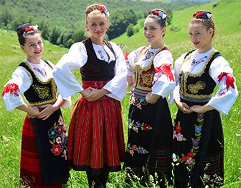 Serbian Beautiful Country Girls Serbian Women Serbia Slavic Clothing
