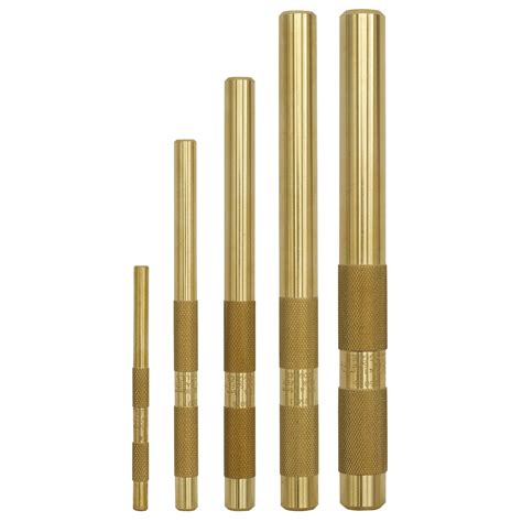 Hand Tools Sealey Brass Punch Set 5pc Wow Tools