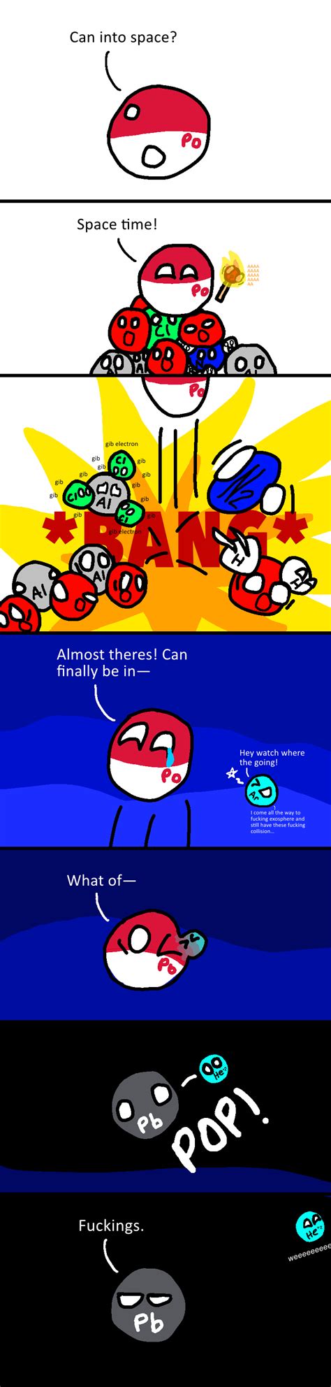 Polonium Cannot Into Space Rchemiball