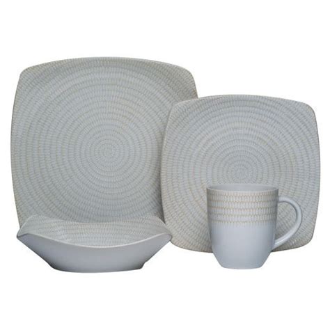 Red Vanilla 16 Piece Dinnerware Set Service For 4 Dinnerware Set