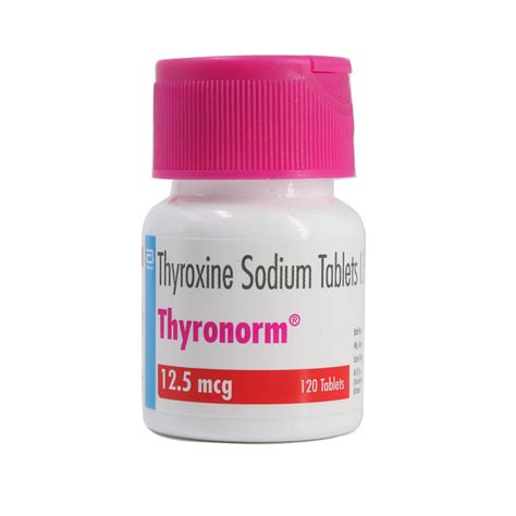 Thyronorm 125 Mcg Tablet Uses Side Effects Price Apollo Pharmacy