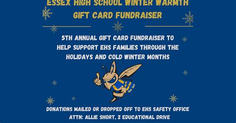 Serve Your Community By Donating T Cards To Ehs From Now Until Jan