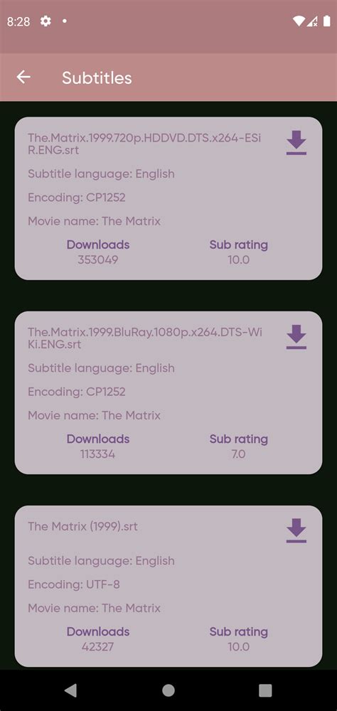 Github Funkymusesubhub Lightweight Android Subtitles App Downloader
