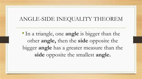 Triangle Inequality Power Point Presentation Pptx