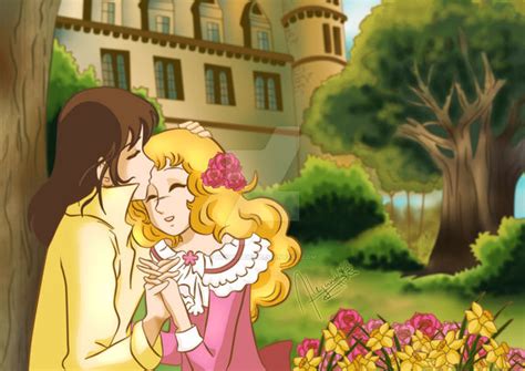 Candy And Terry Kiss By Atsukiseiko On Deviantart