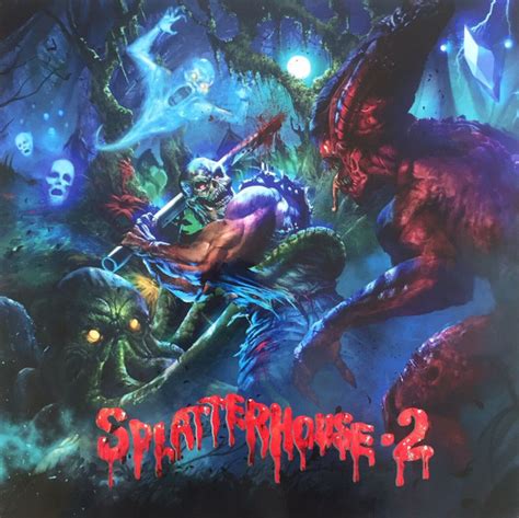 Eiko Kaneda Splatterhouse 2 2021 Yellow White And Black Vinyl