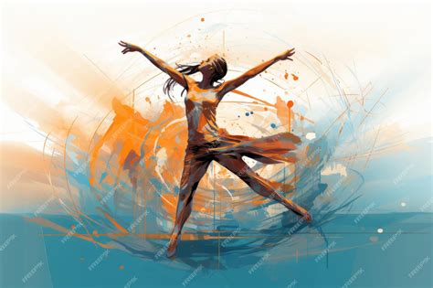 premium ai image body movement and flow dynamic poses choose yoga or
