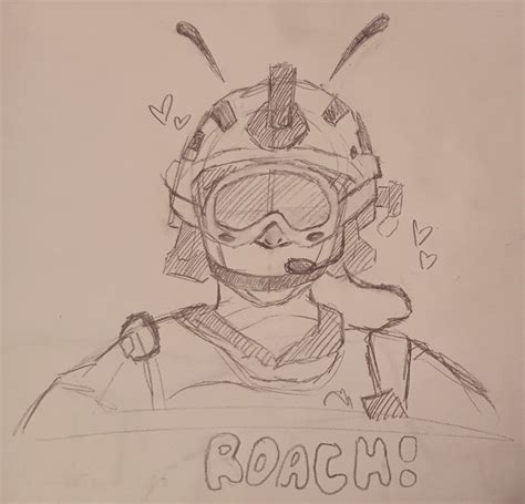 Quick Roach Sketch By Me Vibesuki In 2025 Call Off Duty Call Of Duty Warfare Call Of