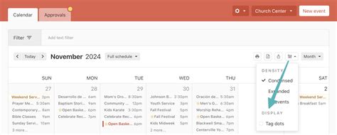 customize the calendar view calendar