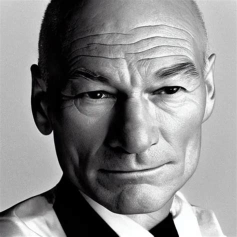 Patrick Stewart With Hair