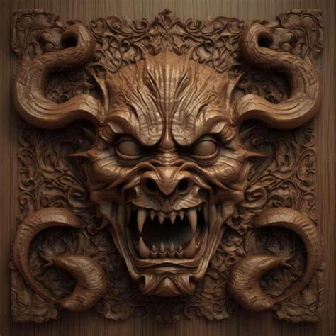 Characters St Demonic 2 Hero4262 3d Stl Model For Cnc