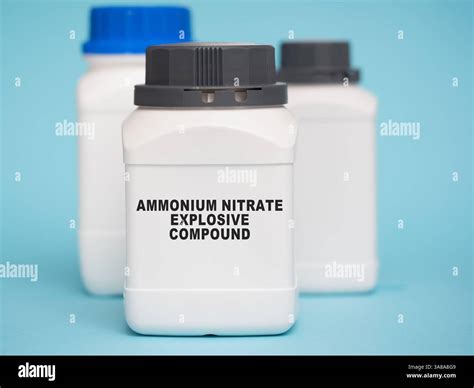 Ammonium Nitrate Explosive Compound Used In Fertilizers And Mining