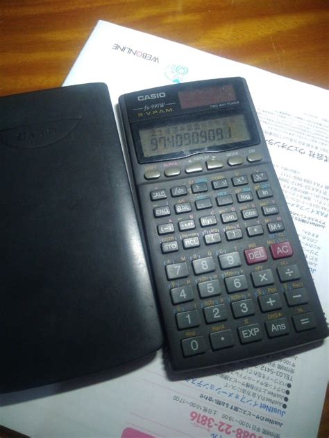 Casio Fx 991w Scientific Calculator Working Used Computers And Tech
