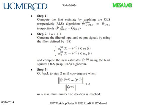Ppt Indirect Approach For Closed Loop System Identification With