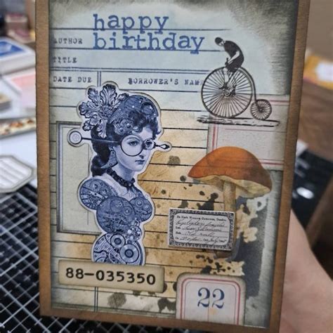 Library Return Card Rubber Stamp Library Book Card Stamp Book Return