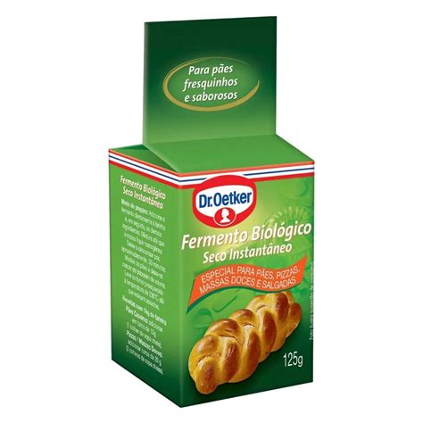 Fermento Biológico Oetker 125g Armazém Dos Importados