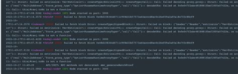 Error Indexing Kusama Blocks Issue Subquery Subql Github