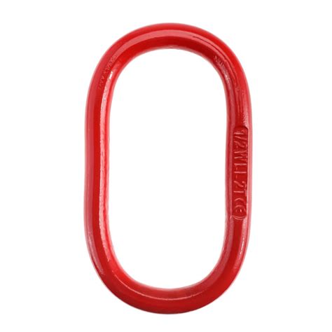2 Pcs 12 Oblong Master Link G80 Alloy Steel Chain