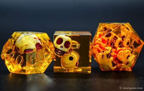 Custom Resin Dice ｜ Stuffing Inside Style Custom Dice Maker Dnd Dice