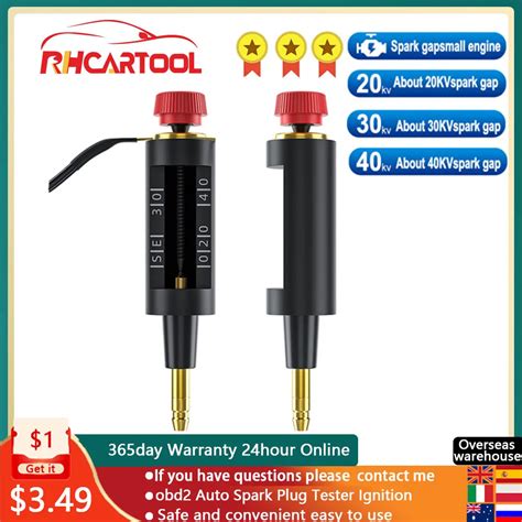 2022 새로운 점화 플러그 테스터 렌치 점화 시스템 코일 엔진 테스터 조정 가능한 스파크 테스트 도구 자동차 수리 도구 자동차 액세서리점화 테스터기 Aliexpress