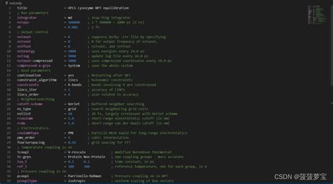 【gromacs Tutorial 1】 Lysozyme In Water 中文实战教程 Csdn博客