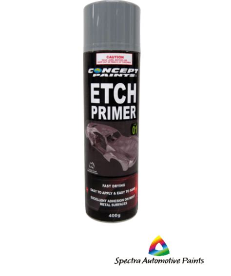 Concept Paints Etch Primer Grey Aerosolspraycan 400g Automotive Paint Concept Paints Etch Primer Grey Aerosolspraycan 400g Automotive Paint
