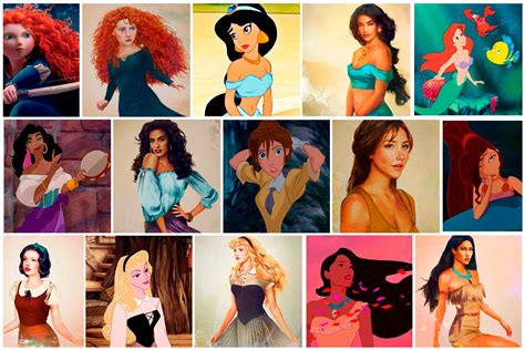 ¿cómo Se Verían Las Princesas De Disney En La Vida Real Revista Diners