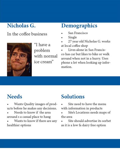 Ui Design Assignment 3a User Personas David Bennett