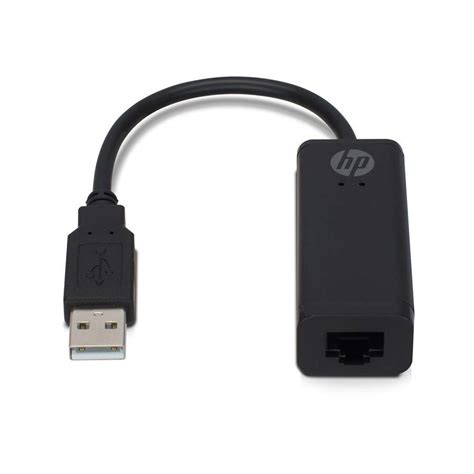 Hp Usb To Ethernet Network Rj45 Adapter 4vw06pa