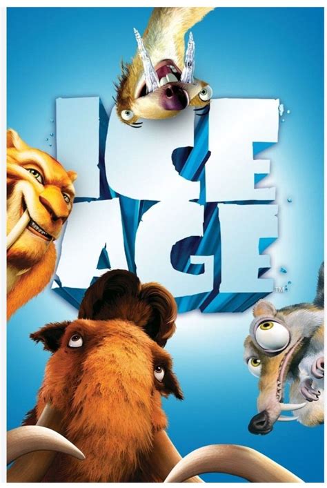 Ice Age 1 Giant Sloth Ice Age Movies The Ice Age Adventures