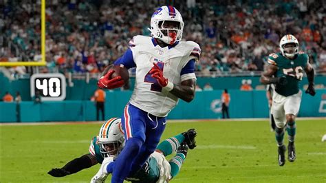 Buffalo Bills James Cook Named Afc Offensive Player Of The Week