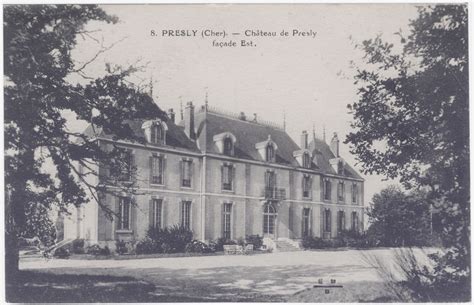 Presly Château De Presly Façade Est Carte Postale Ancienne Et Vue D