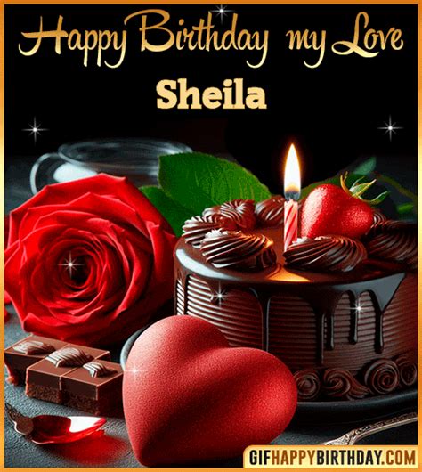 🎉 Happy Birthday Sheila  🎂 Funny And Personalized Animated Wishes