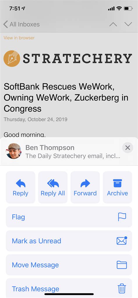 daring fireball the curious design of mail s message action toolbar in