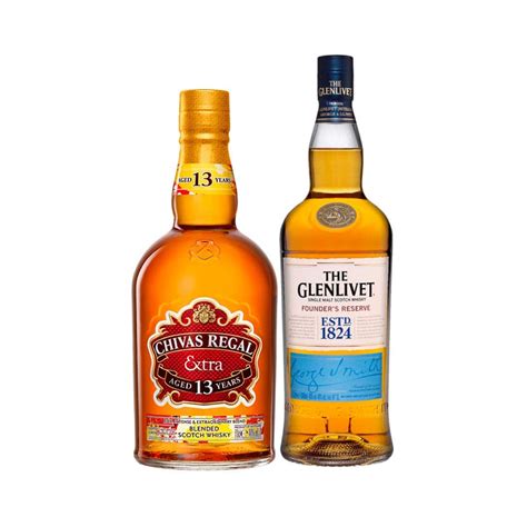 Buy Glenlivet Founders Res Sm W 100 Cl And Chivas Regal Extra 13 Sherry