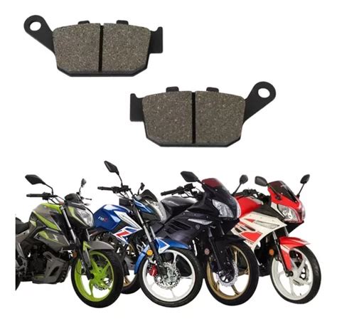 Balatas Freno Disco Para Italika 170z Rt 200 250z Negra MercadoLibre