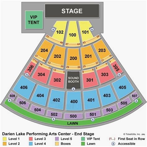 Saratoga Pac Seating Chart Educational Chart Resources