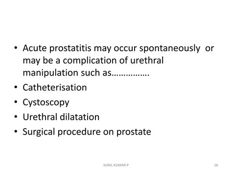 Prostatitis Pptx